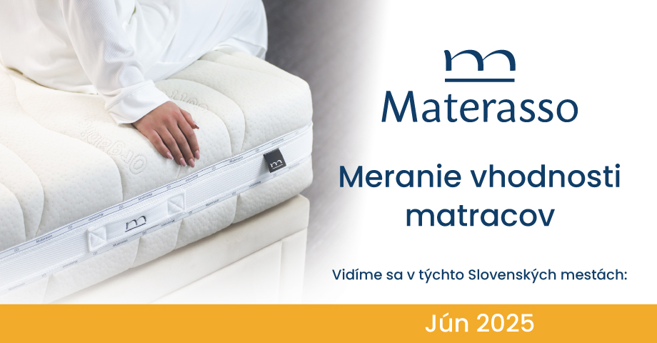 Materasso - kvalitné matrace, postele a doplnky
